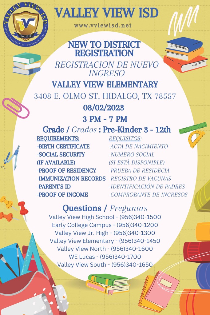 Live Feed | Valley View ISD